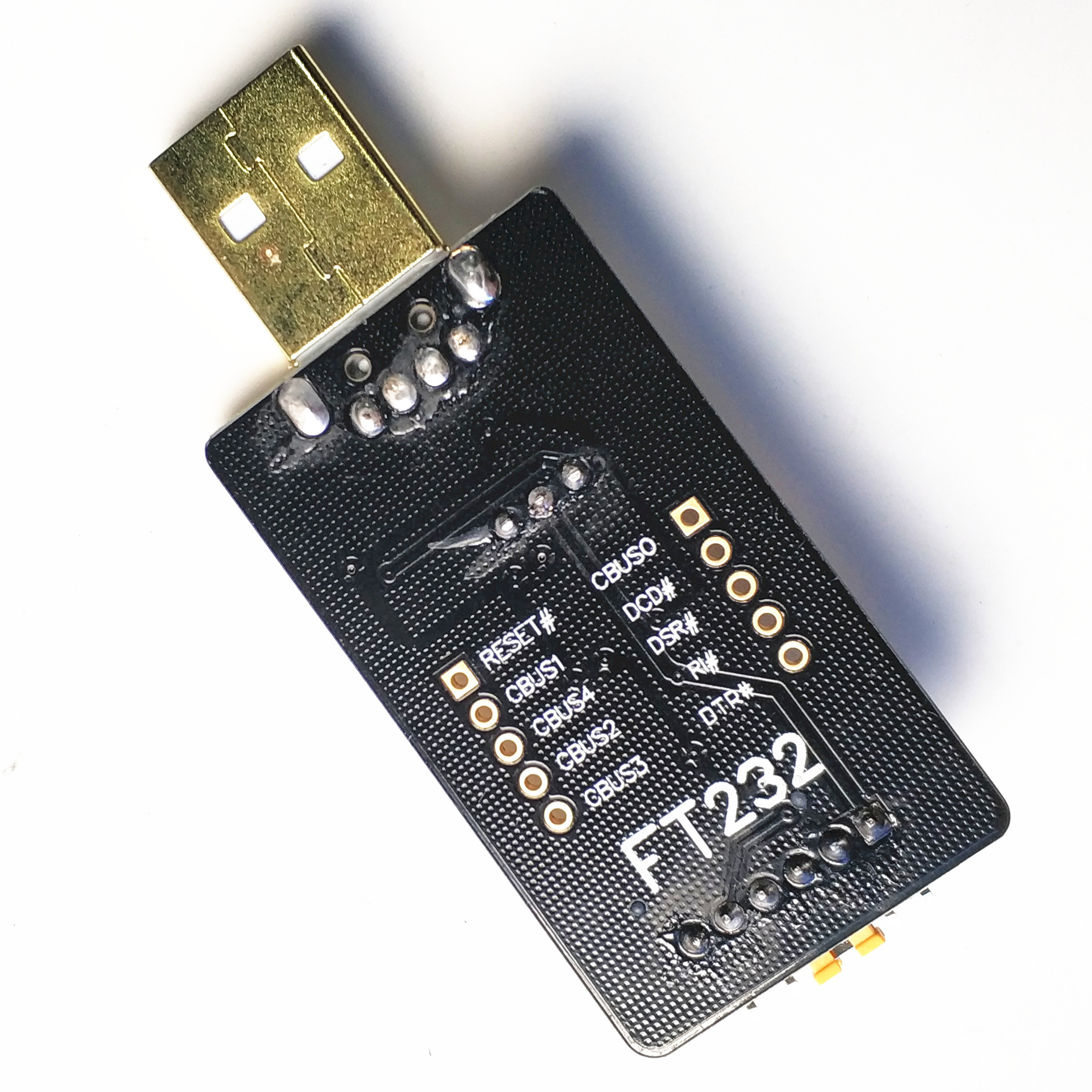 土豪金FT232升级小板 USB转TTL串口FT232R FT232RL TTL刷机下载线-阿里巴巴