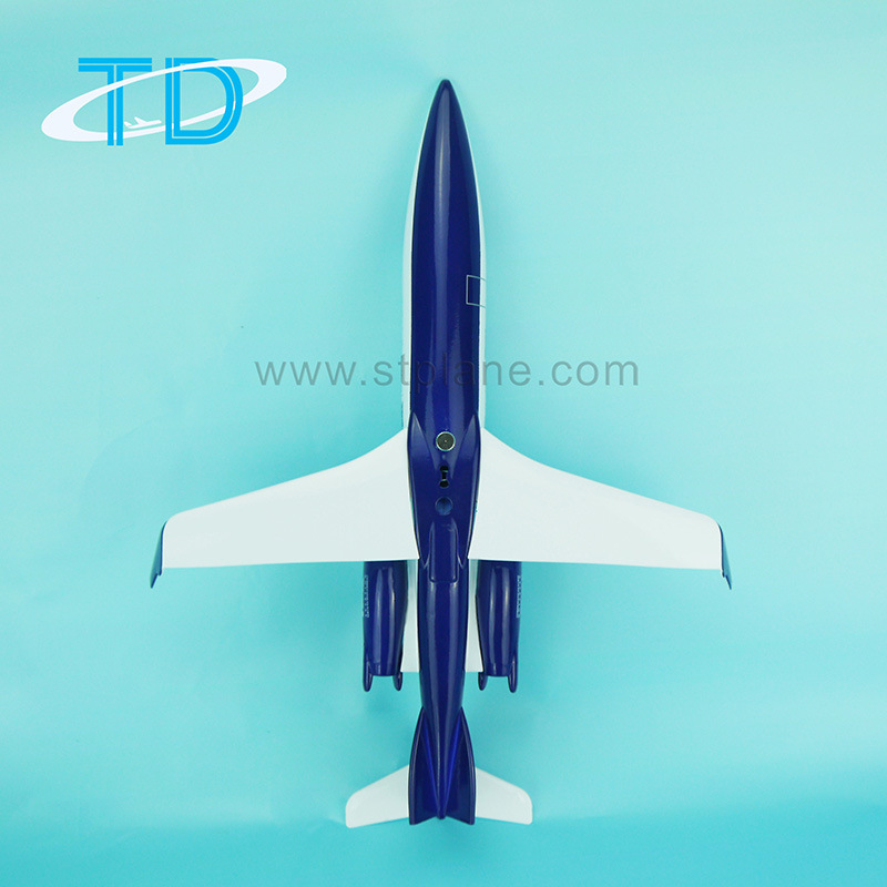 树脂飞机模型仿真 庞巴迪公务机里尔60 Learjet 60 航空模型-阿里巴巴