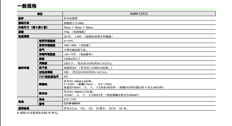omron欧姆龙NJ501-1500 NJ501-1300 NJ501-1400可编程控制cpu模块-阿里巴巴