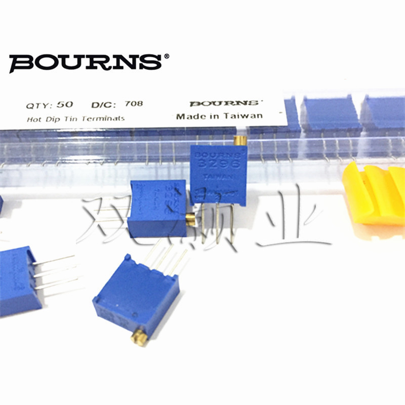 真正进口原装Bourns 3296W-1-102LF伯恩斯可调电阻电位器 直插1K-阿里巴巴