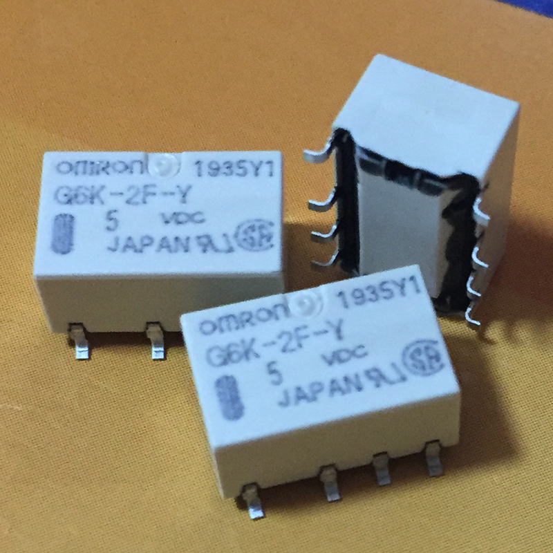 原装欧姆信号继电器G6K-2F-Y-3VDC G6K-2F-Y-5V 12V 24V贴片8脚-阿里巴巴