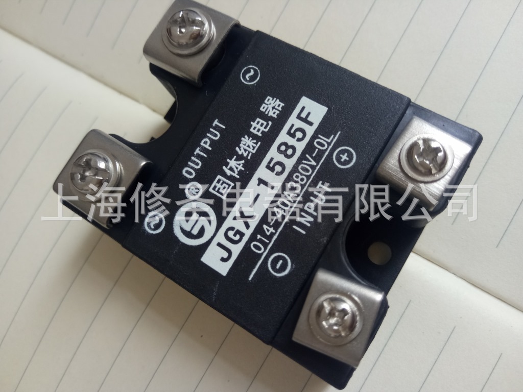 实物图国冠固体继电器JGX-1585F原装014-40A380V-0 SSR固态继电器-阿里巴巴
