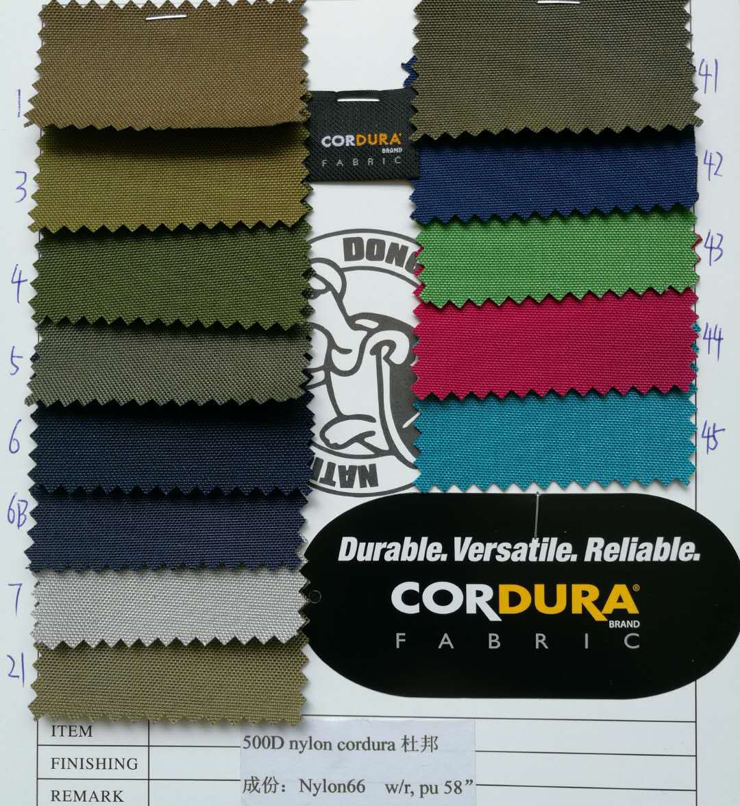 500D cordura 杜邦尼龙可提拉授权cordura-阿里巴巴