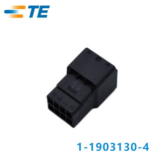 原厂TE泰科D1200矩形汽车连接器护套1-1903130-4线到线8P插头塑壳-阿里巴巴