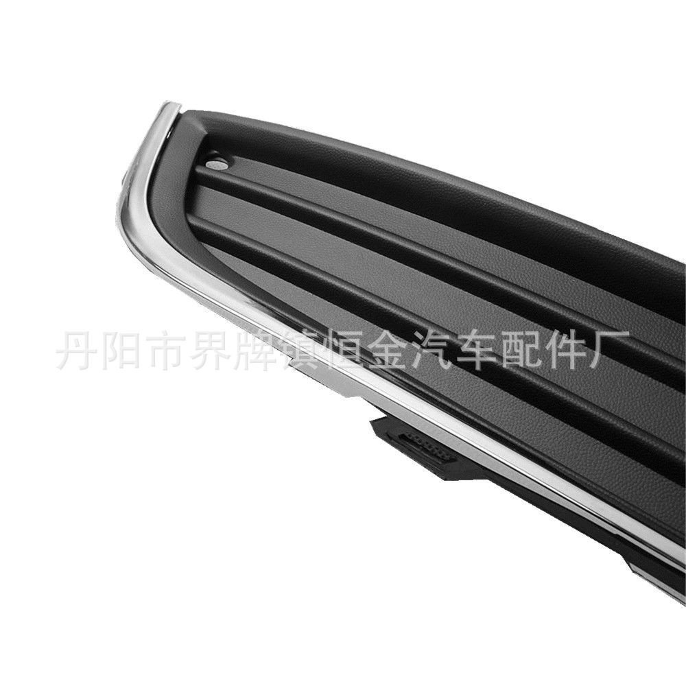 适用高尔夫7保险杠下网 高7下网头子 带亮条 GOLF 7 BUMPER GRILL-阿里巴巴