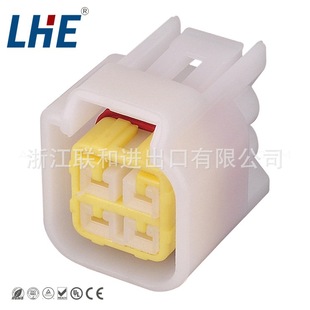 DJ7041Y-2.3-21 接插件 4孔白色国产件 母壳 POM汽车连接器-阿里巴巴