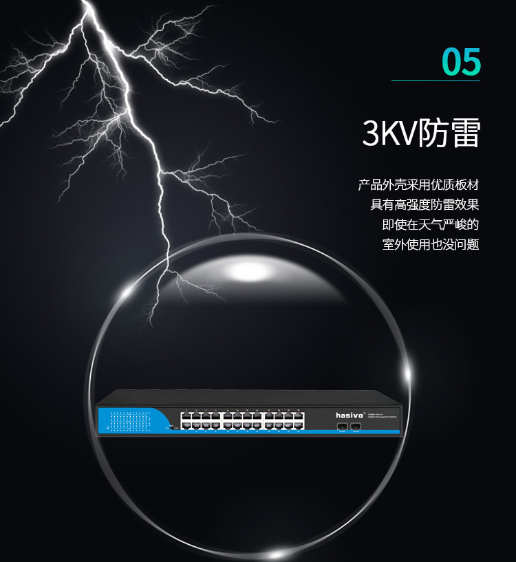 S5800P-24G-2S 海思视讯24口全千兆POE交换机SFP监控AP供电-阿里巴巴