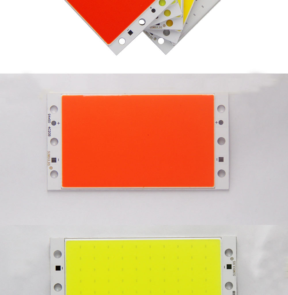 94x50mm长条方形COB集成封装LED面光源12V-14V 15W高亮LED灯板-阿里巴巴