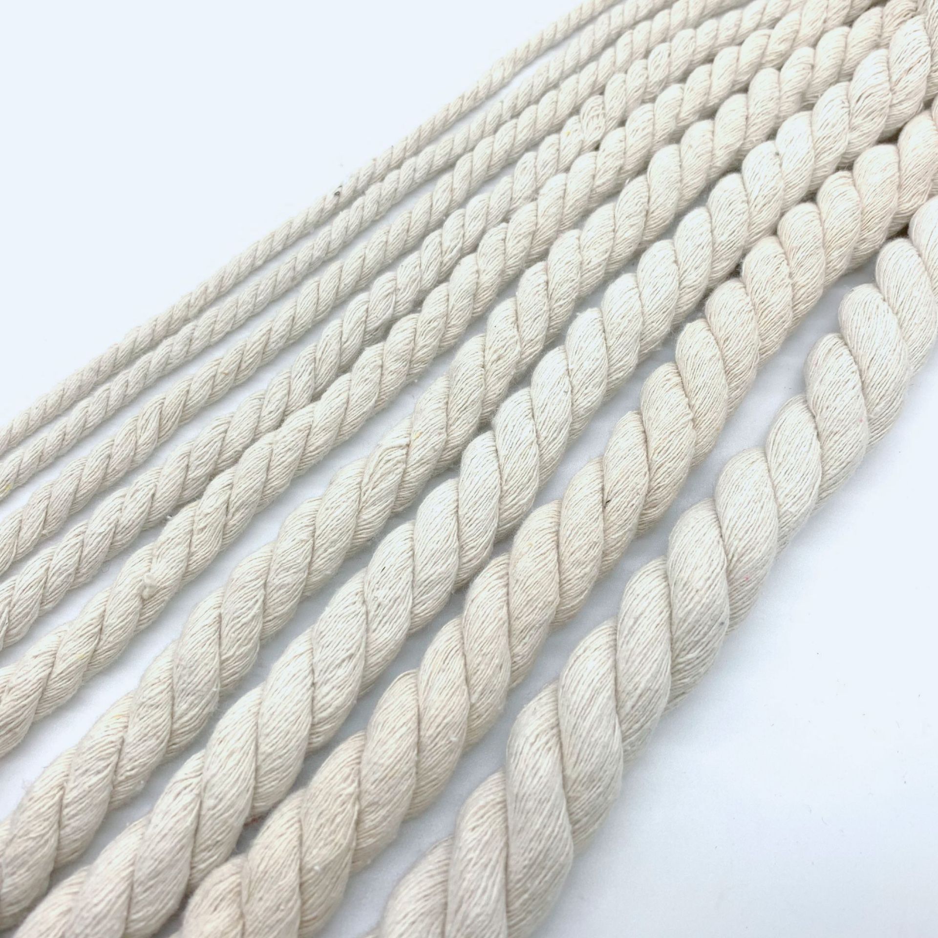 现货5-20mm本白三股棉绳 3股棉绳 工艺束口绳-阿里巴巴