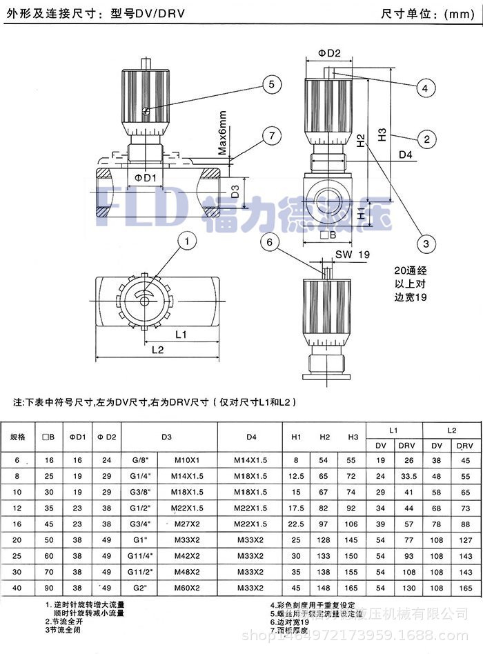 DV25-1-10/2,DV30-1-10/2,单向节流截止阀-阿里巴巴
