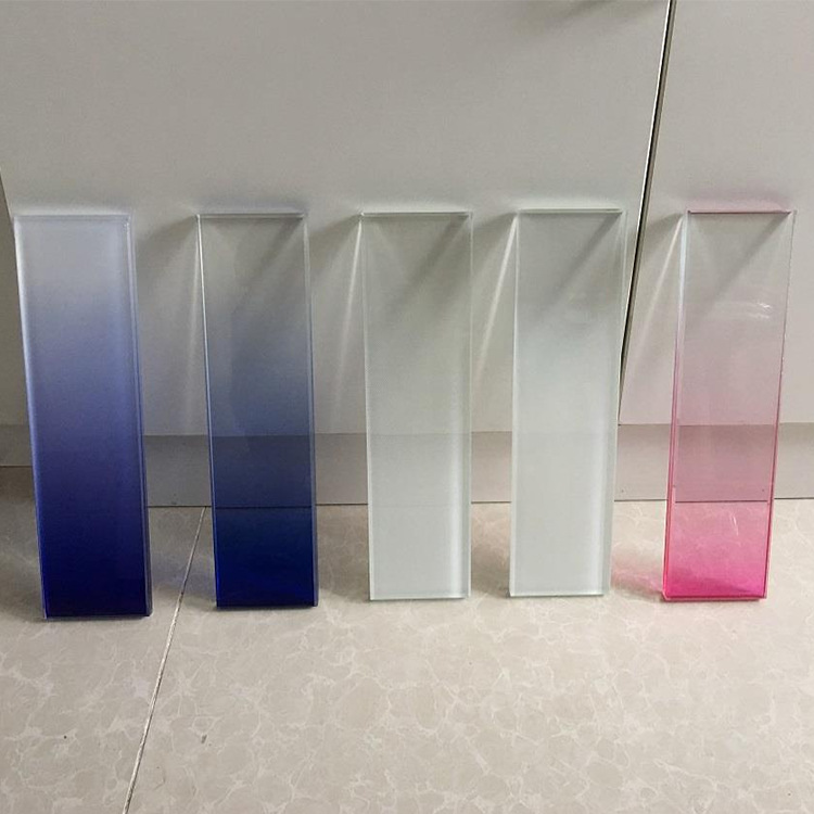厂家供应多色渐变玻璃 办公隔断淋浴房渐变玻璃 彩色艺术装饰玻璃-阿里巴巴