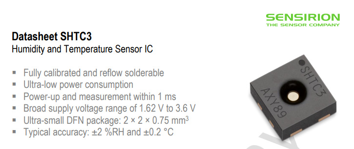 SHTC3 数字温湿度传感器Sensirion SHTC3传感器全新原装-阿里巴巴