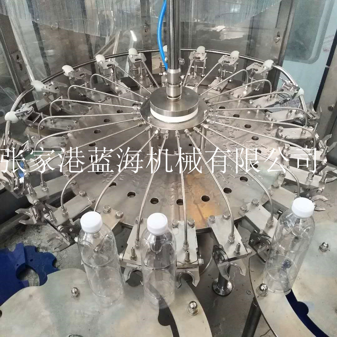 蓝海定制饮料灌装机 全套果汁三合一瓶装灌装机械 果汁灌装生产线-阿里巴巴