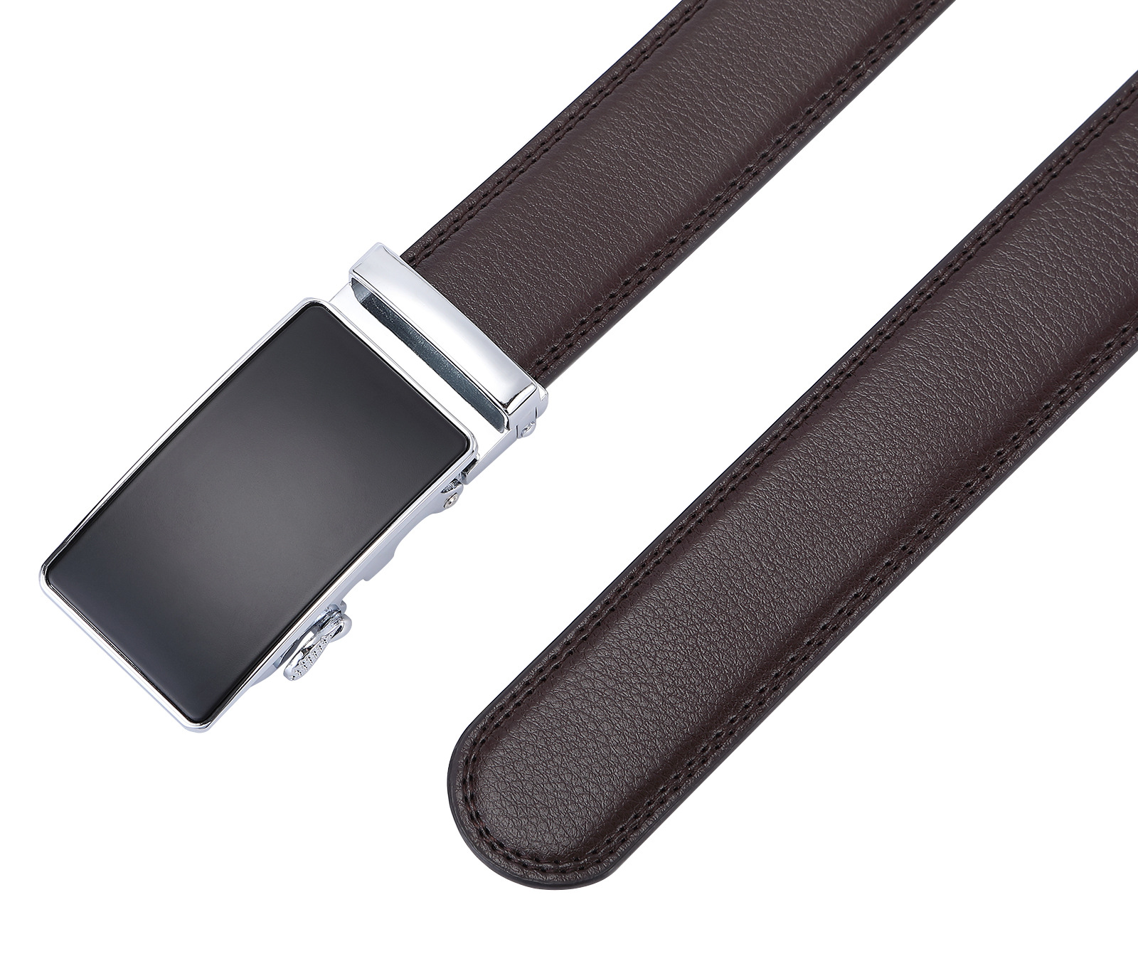 Auto buckle leather belt customization company high grade gift box set ...