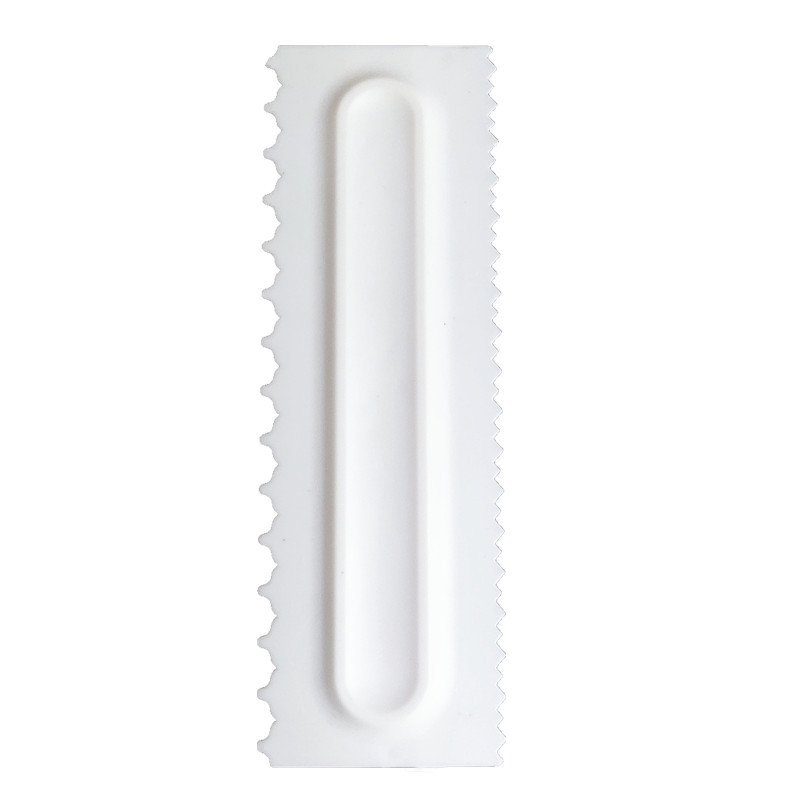4-piece set cream plastic scraper comb sugar cake pattern scraper ...