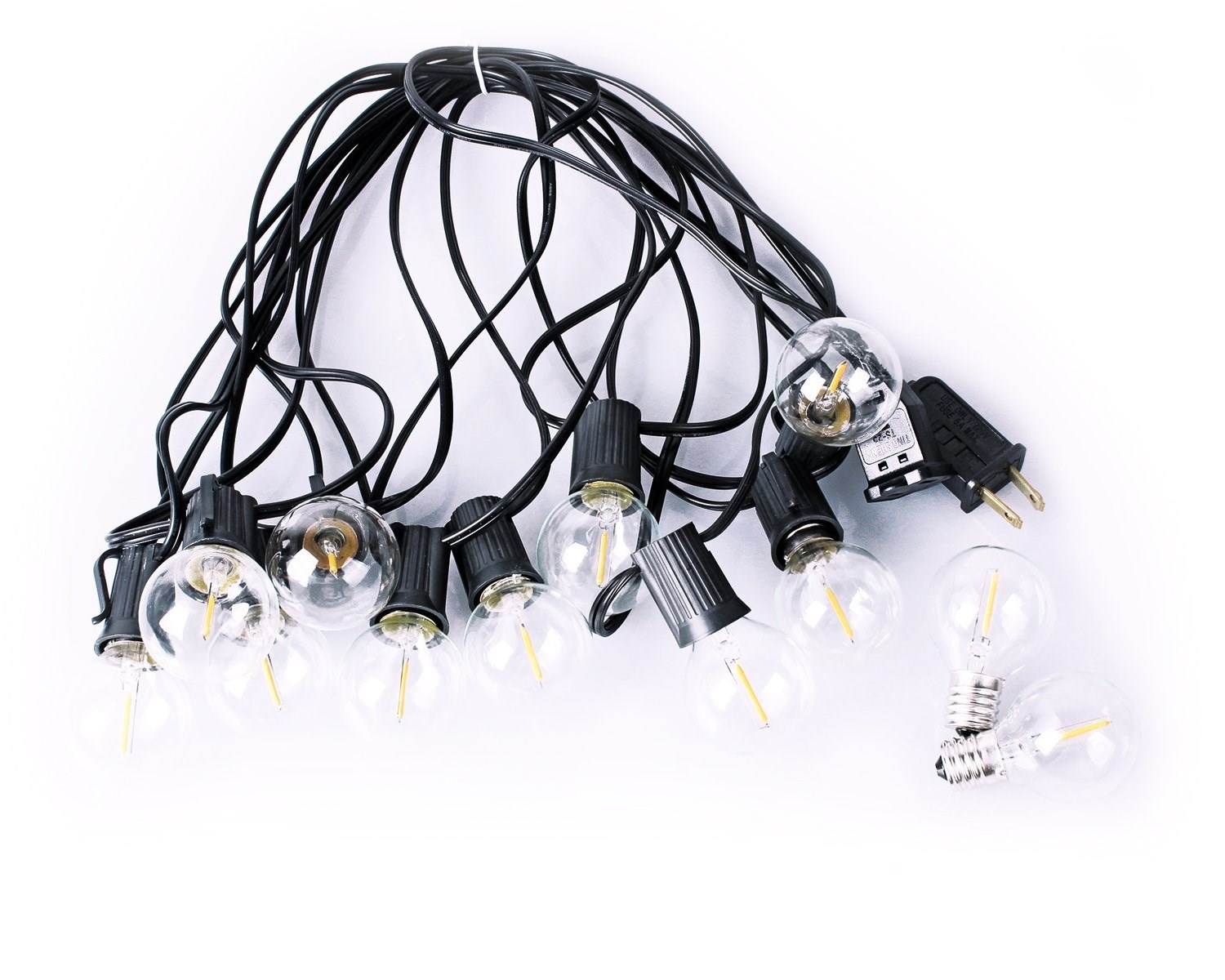 东莞厂家G40-1S灯串LED装饰灯串美规25F25灯E12节日氛围灯串节能-阿里巴巴