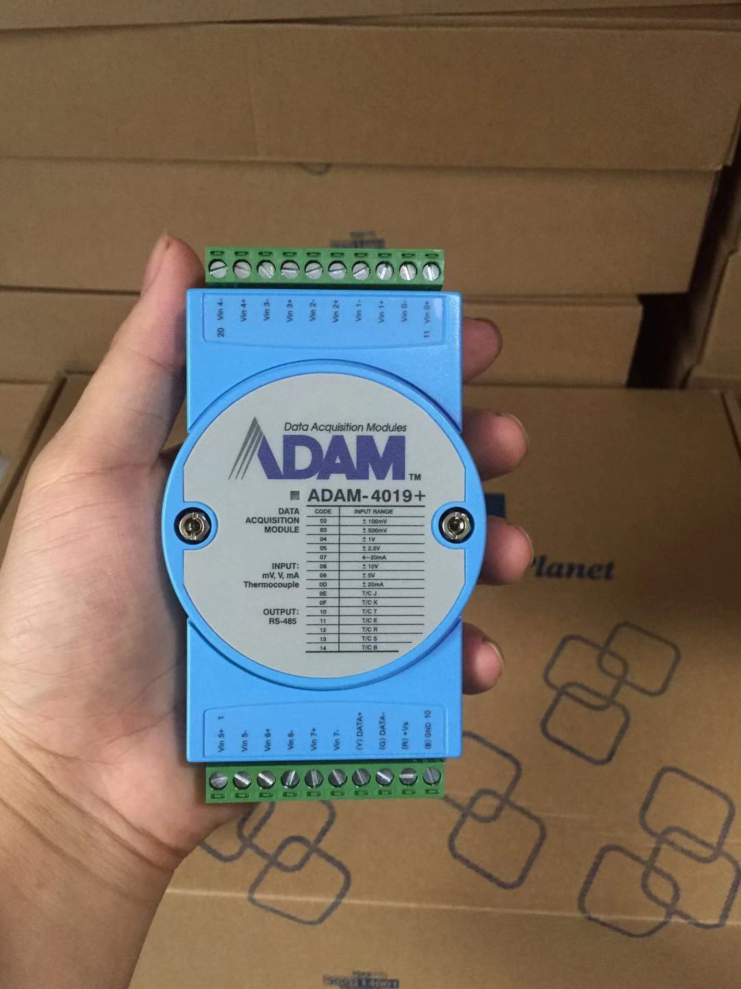 ADAM-4019+-AE研华8路模拟量输入模块支持Modbus/RTU协议-阿里巴巴