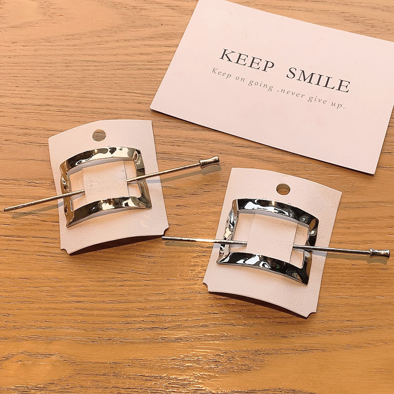 Wholesale metal simple curved hairpin - Nihaojewelry