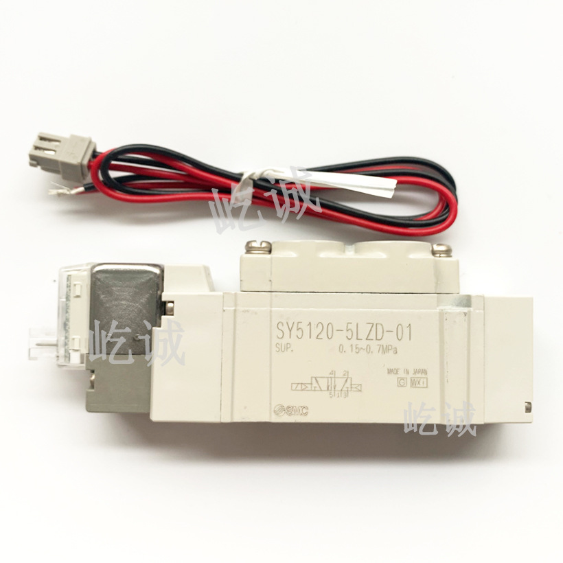 特价当天发货现货日本SMC电磁阀SY5120-5LZD-01单电控2位 管径1/8-阿里巴巴