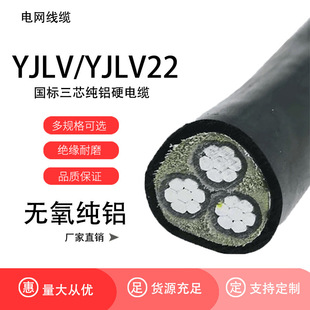 三芯铝电缆YJLV-3*4 3*6 3*10 3*16 3*25 3*35平方YJLV22铠装电缆-阿里巴巴