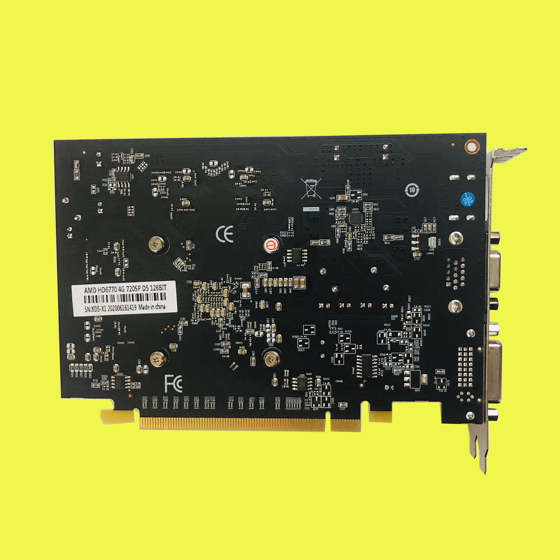 HD6770 4G显卡 AMD游戏LOL台式装机电脑HD7670独显大容量升级双屏-阿里巴巴