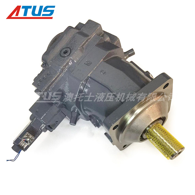 A7VO80斜轴变量柱塞泵液压油泵行走泵EC230B俄国履带式挖掘机主泵-阿里巴巴