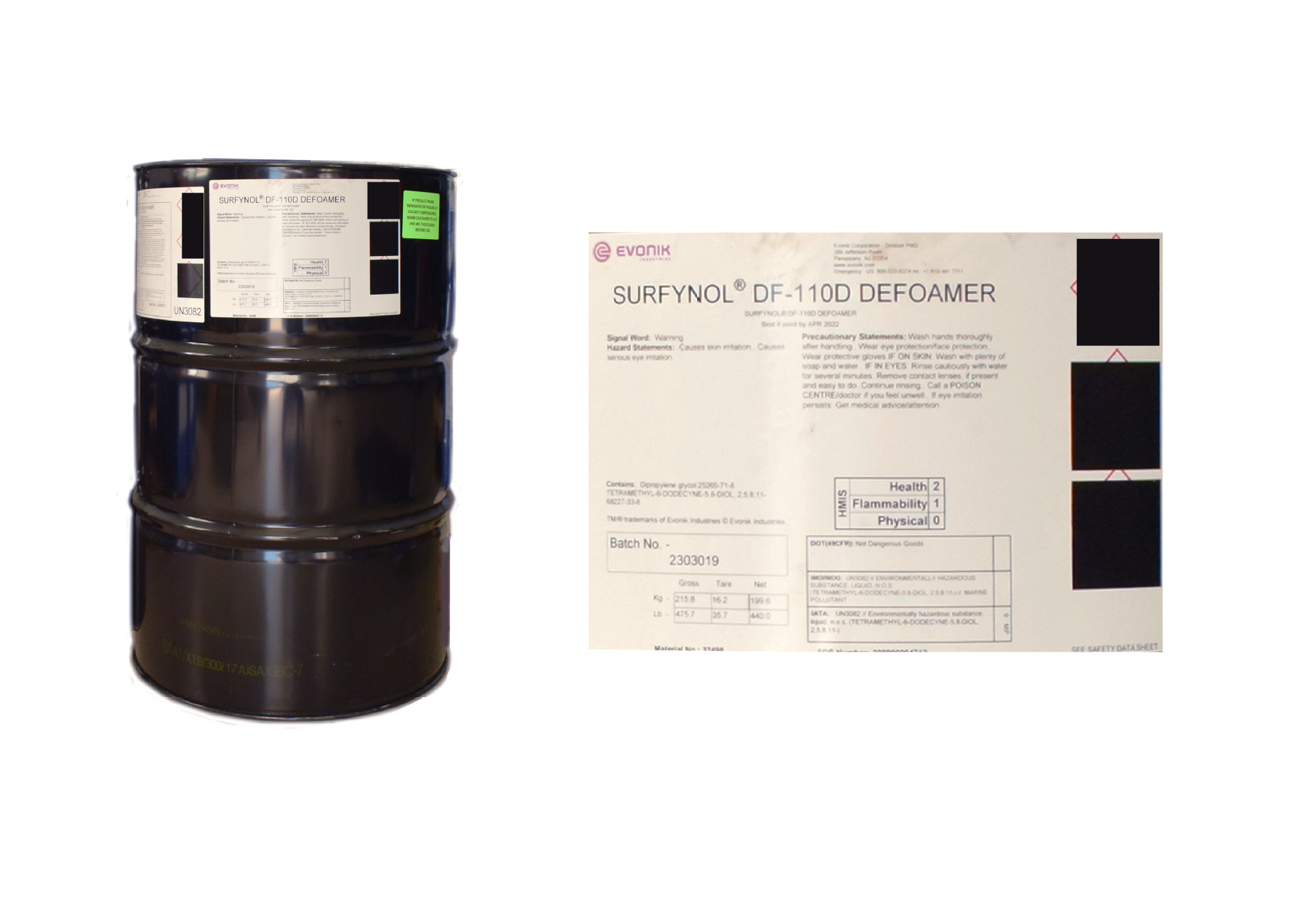 【样品】SURFYNOL DF-110 D 赢创炔二醇水性涂料消泡反应型分散剂-阿里巴巴