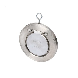 对夹式止回阀 超薄圆片橡胶密封对夹式止回阀 H74-16P DN200-阿里巴巴