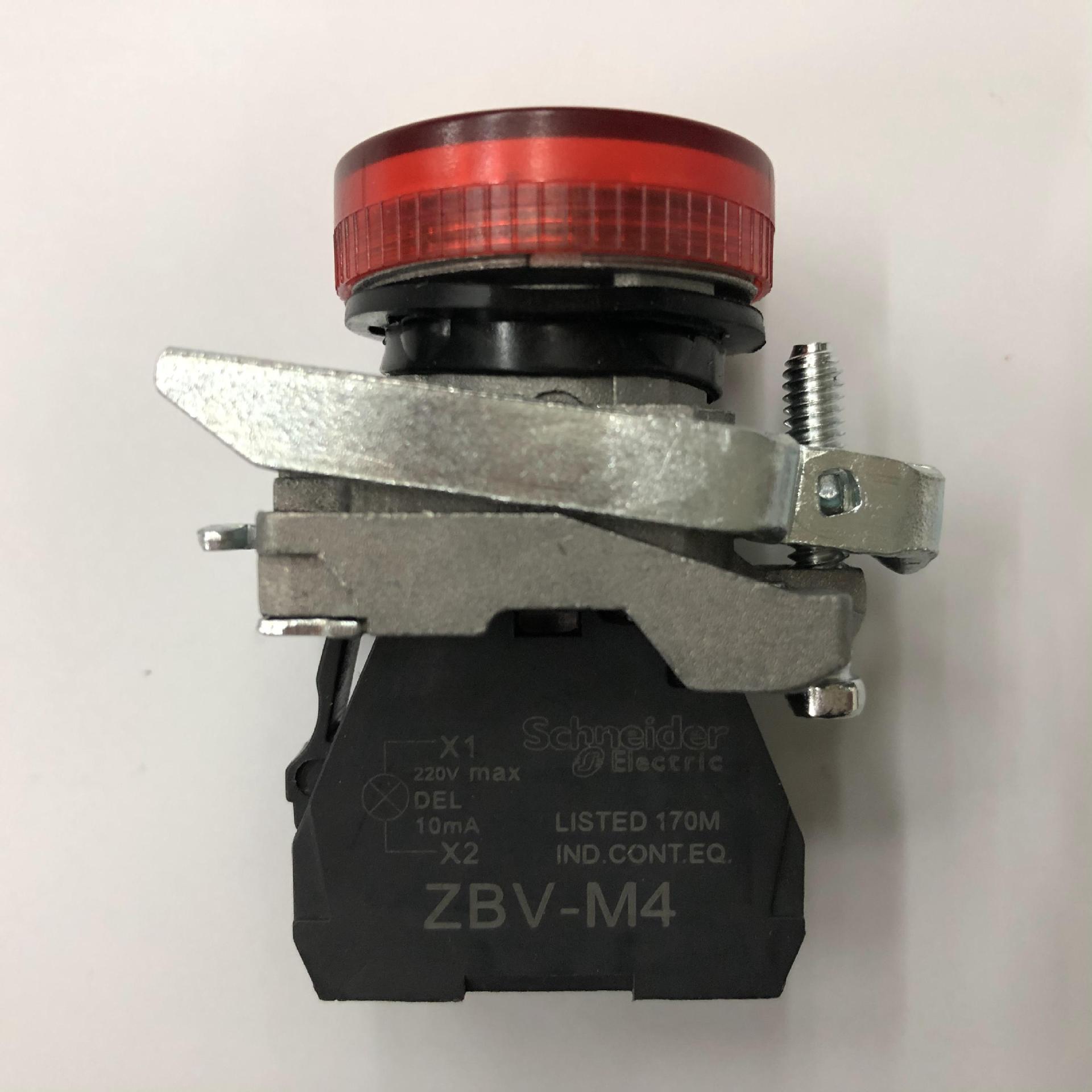 原装正品XB4BVM4 220V Schneider红色LED指示灯-阿里巴巴