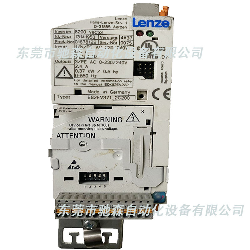 全新原装 LenZe 伦茨 E82EV371-2C 变频器0.37KW-阿里巴巴
