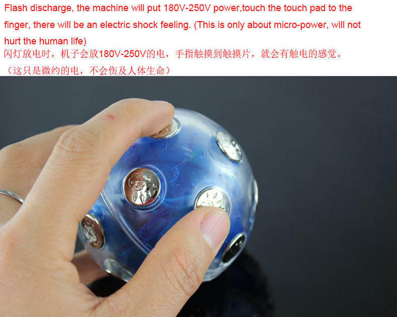 工厂Paladone正品Shocking Ball 电击球游戏聚会电击恶搞整人游戏-阿里巴巴