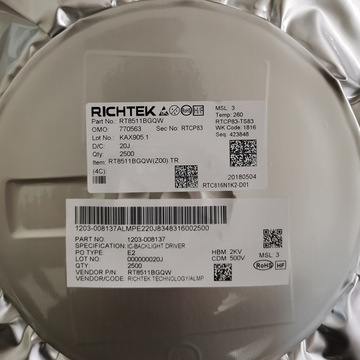 RT8511BGQW 代理销售 RT原装/立錡 全新 现货优惠 可出样品!!!-阿里巴巴
