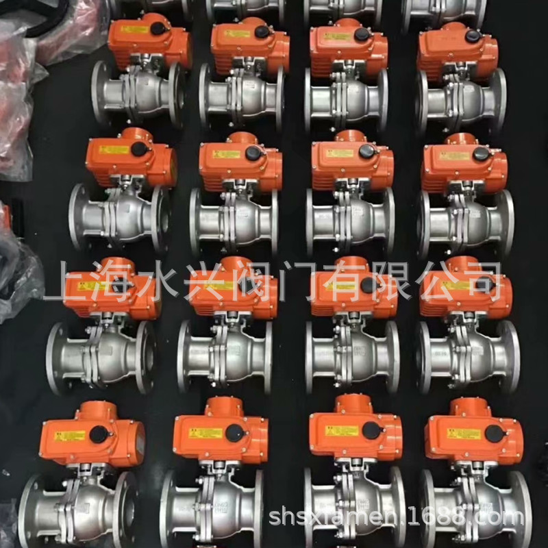 Q941F-64PR不锈钢电动法兰球阀 电动不锈钢球阀 精小型电动球阀-阿里巴巴