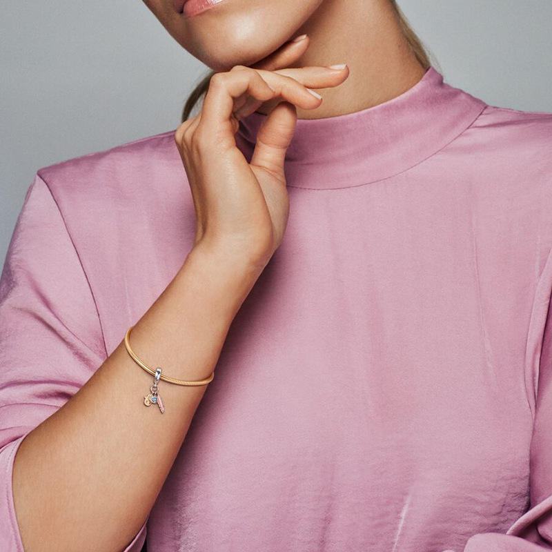 潘家新款 幸运之手 全知之眼 幸运之羽3颜色diy吊坠 工厂批发-阿里巴巴