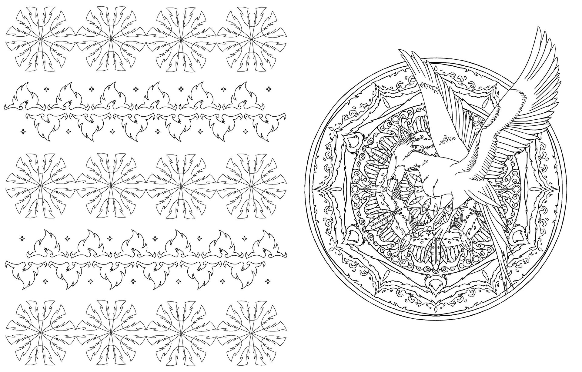 英文版harry potter哈利波特涂色书成人减压解压填色书涂鸦绘画本-阿里巴巴