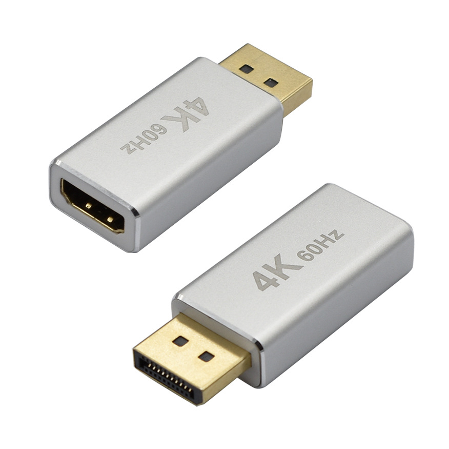 Displayport转hdmi转换头4K60HZ DP转HDMI dp to hdmi主动式工厂-阿里巴巴