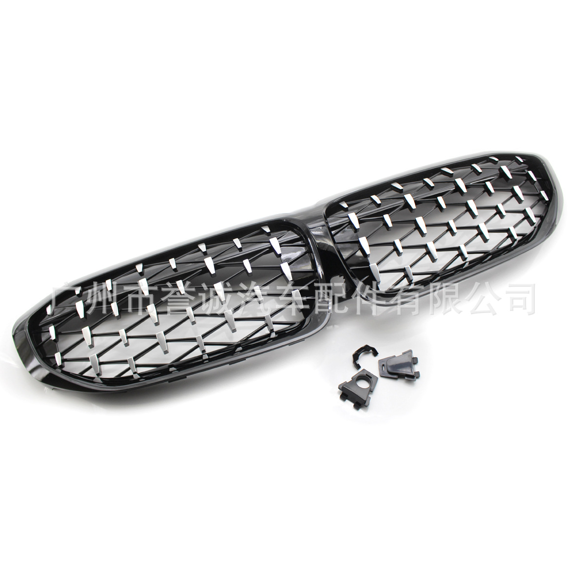 供应适用宝马3系G20 18款 流星亮黑 电镀中网格栅 改装流星中网-阿里巴巴