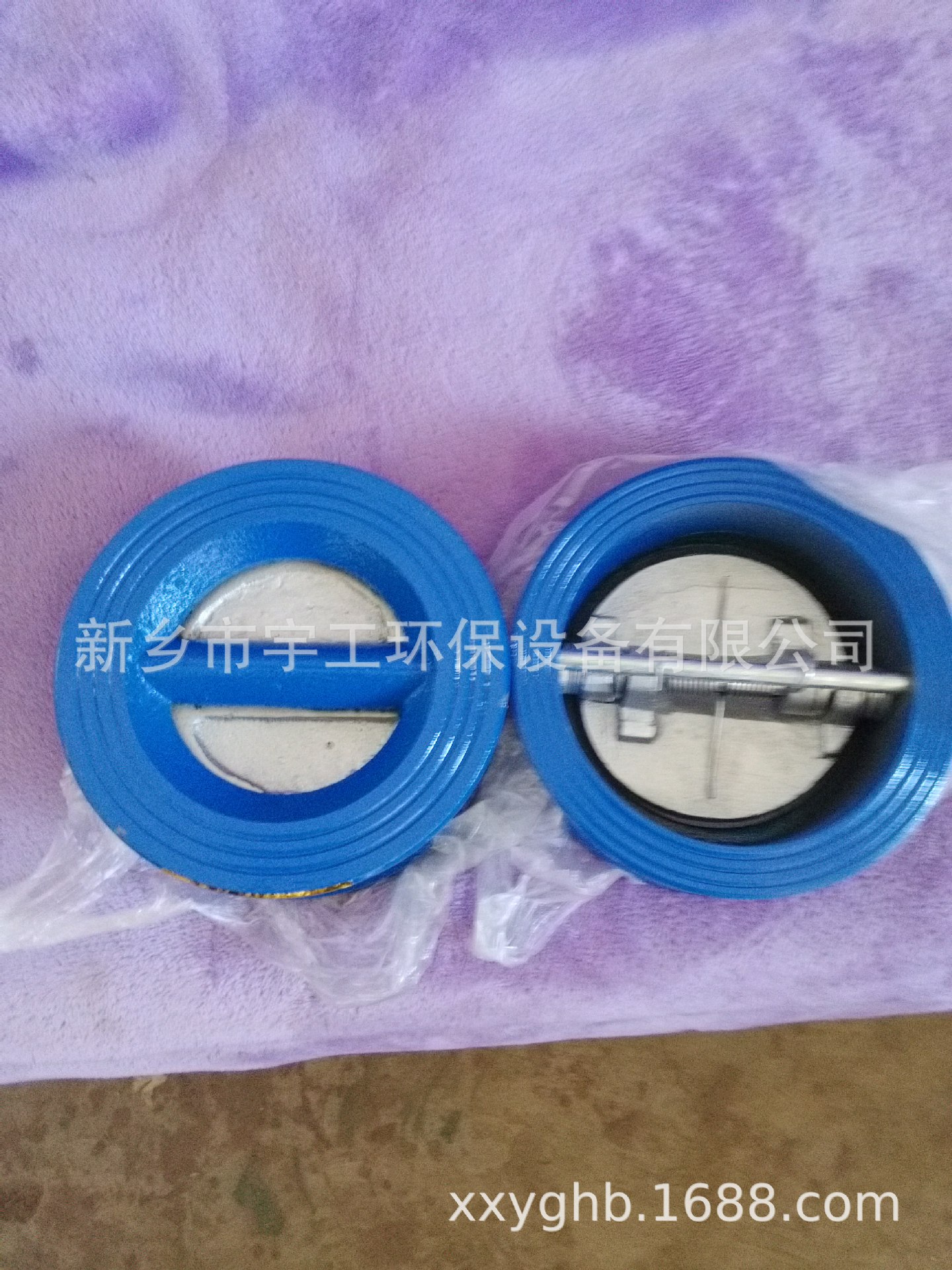 蝶形止回阀dh77x-16对夹式蝶形止回阀双瓣式单向阀逆止阀新乡宇工-阿里巴巴