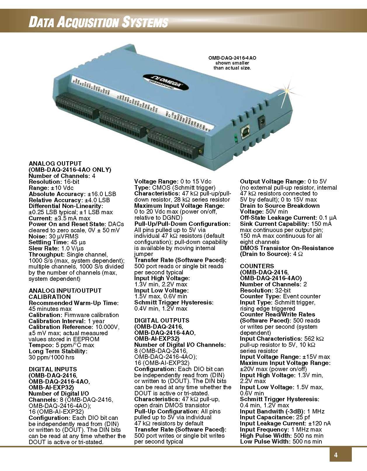 OMB-DAQ-2416,OMB-DAQ-2416-4AO高速数据采集模块16路32通道-阿里巴巴