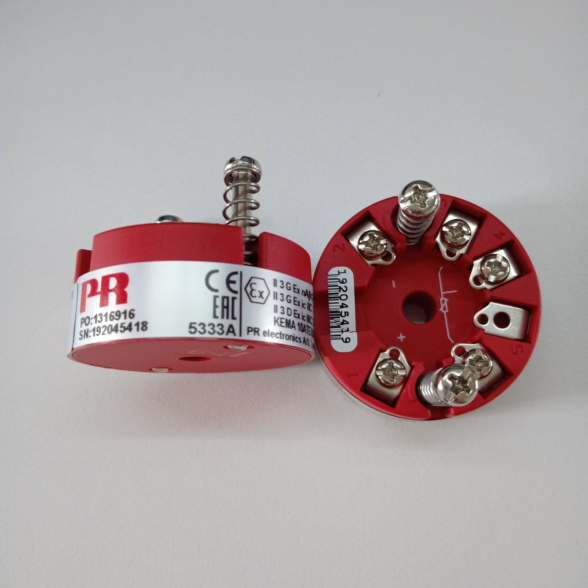 丹麦 PR 二线制可编程变送器 5333A 三线式连接 RTD或Ohm輸入-阿里巴巴