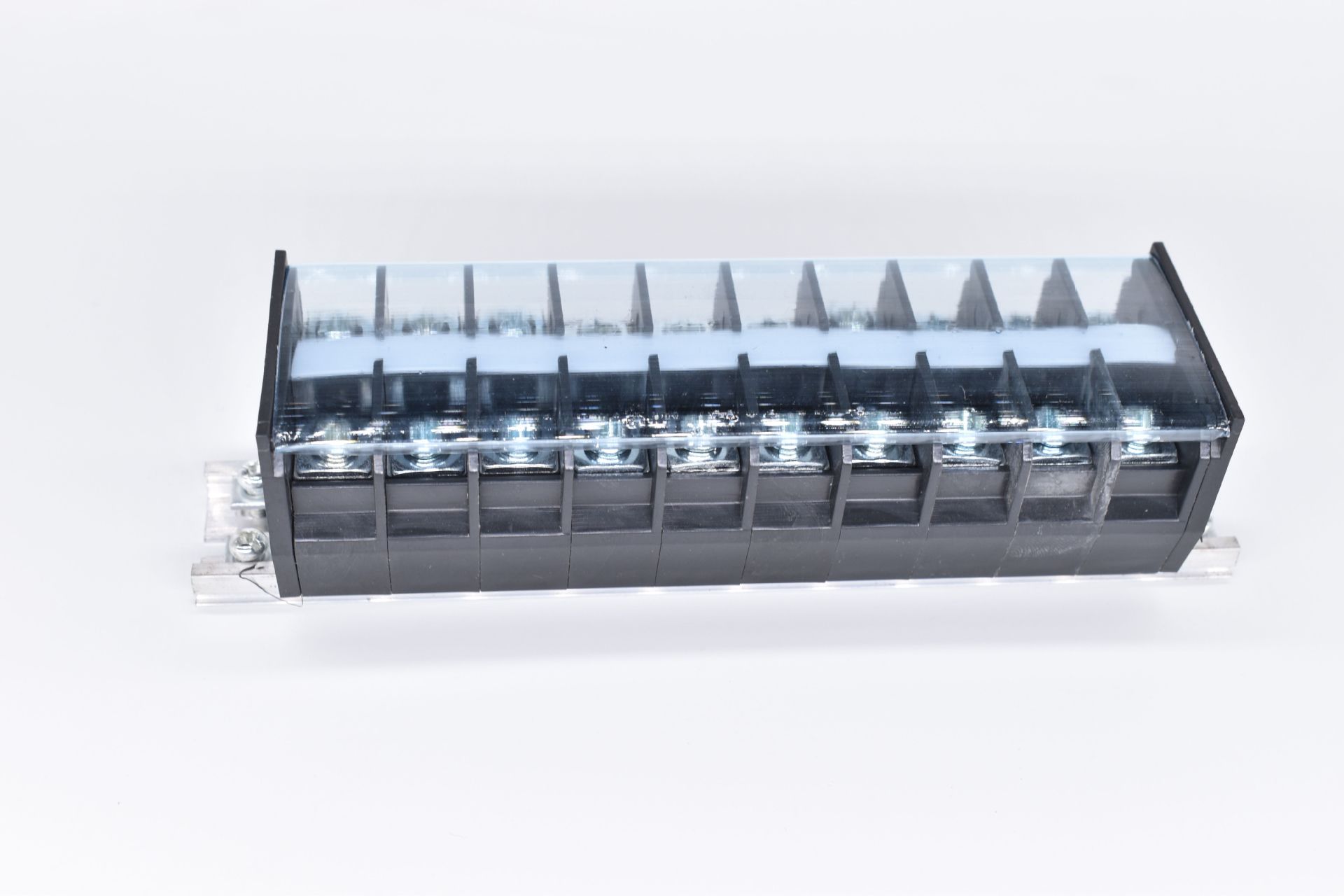 TD3010铝导轨组合式接线端子排30A10位配电箱接线可定制位数安数-阿里巴巴