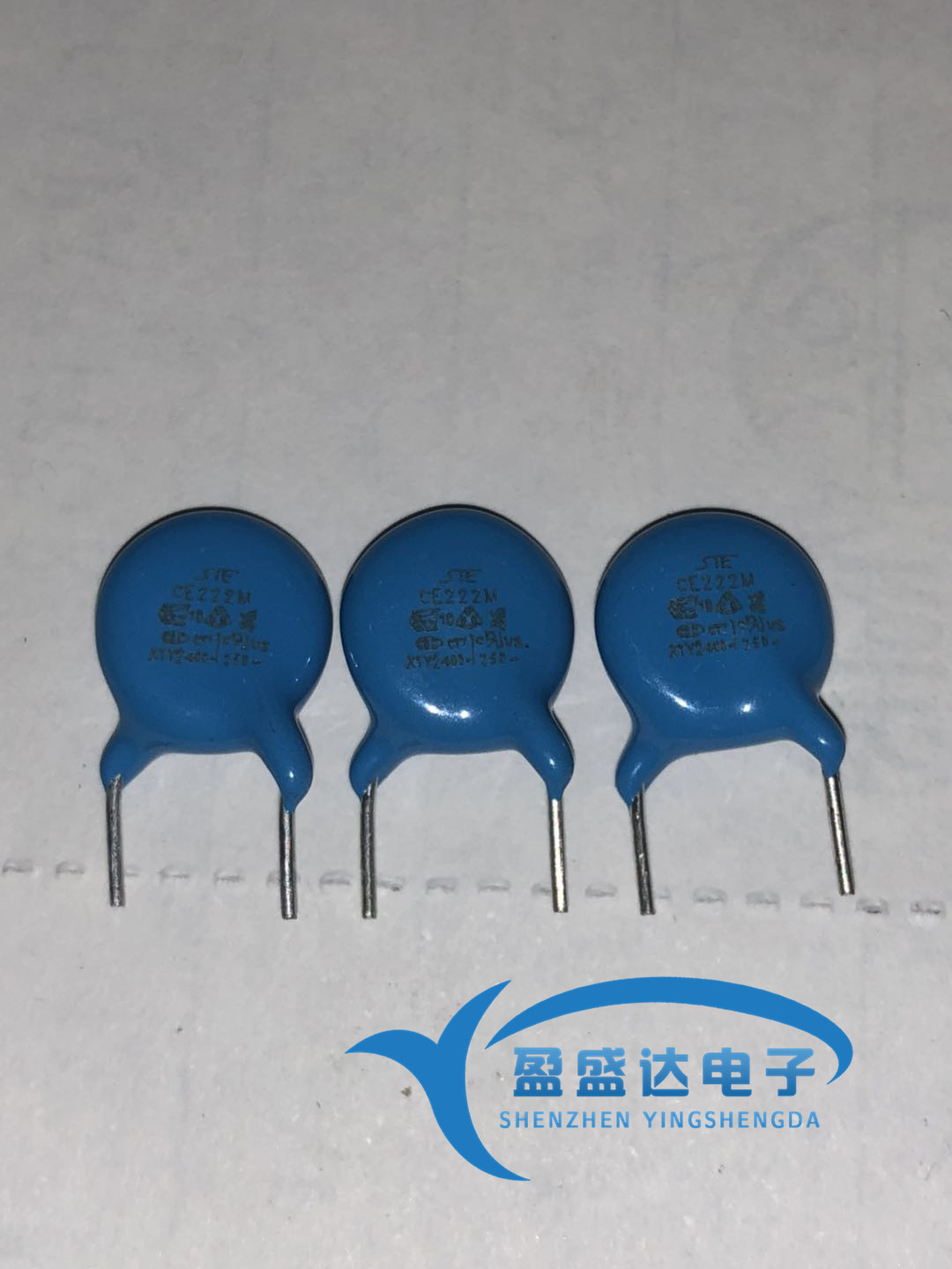 松田STE高压瓷片Y电容CE222M 222 400V X1Y2 2.2NF 3.5 250V 222M-阿里巴巴