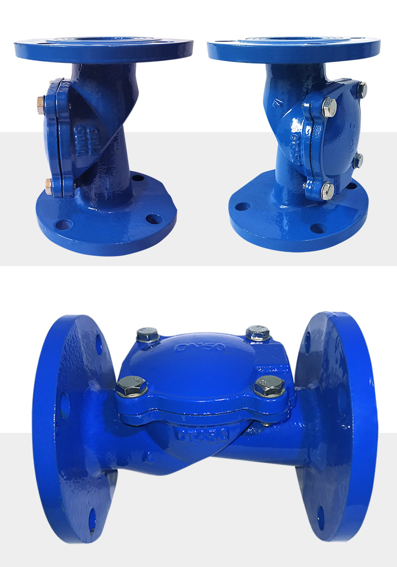 橡胶瓣止回阀_厂家 橡胶瓣止回阀 铸铁逆止阀门 hc44x法兰单向dn100 - 阿里巴巴