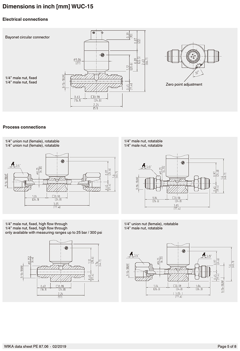 德国威卡WIKA WUC-10系列高纯压力传感器-阿里巴巴