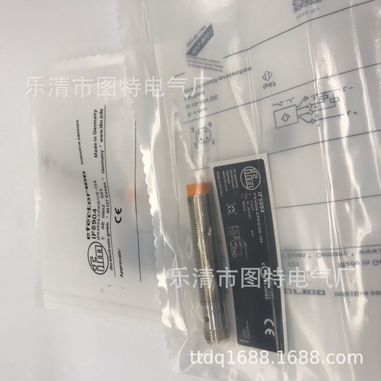 议价供应 全新接近开关IF5904 IFK4004-CPKG/US-104 实物拍摄-阿里巴巴