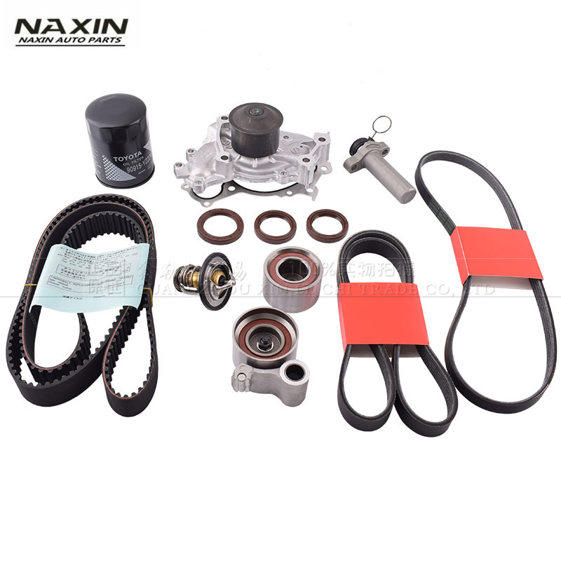 13568-09080适用丰田雷克萨斯凯美瑞正时皮带水泵套装时规修包-阿里巴巴