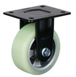 底板140 x 110 mm 直径130PU固定轮 PMW-130-ARF-HUWD脚轮-阿里巴巴