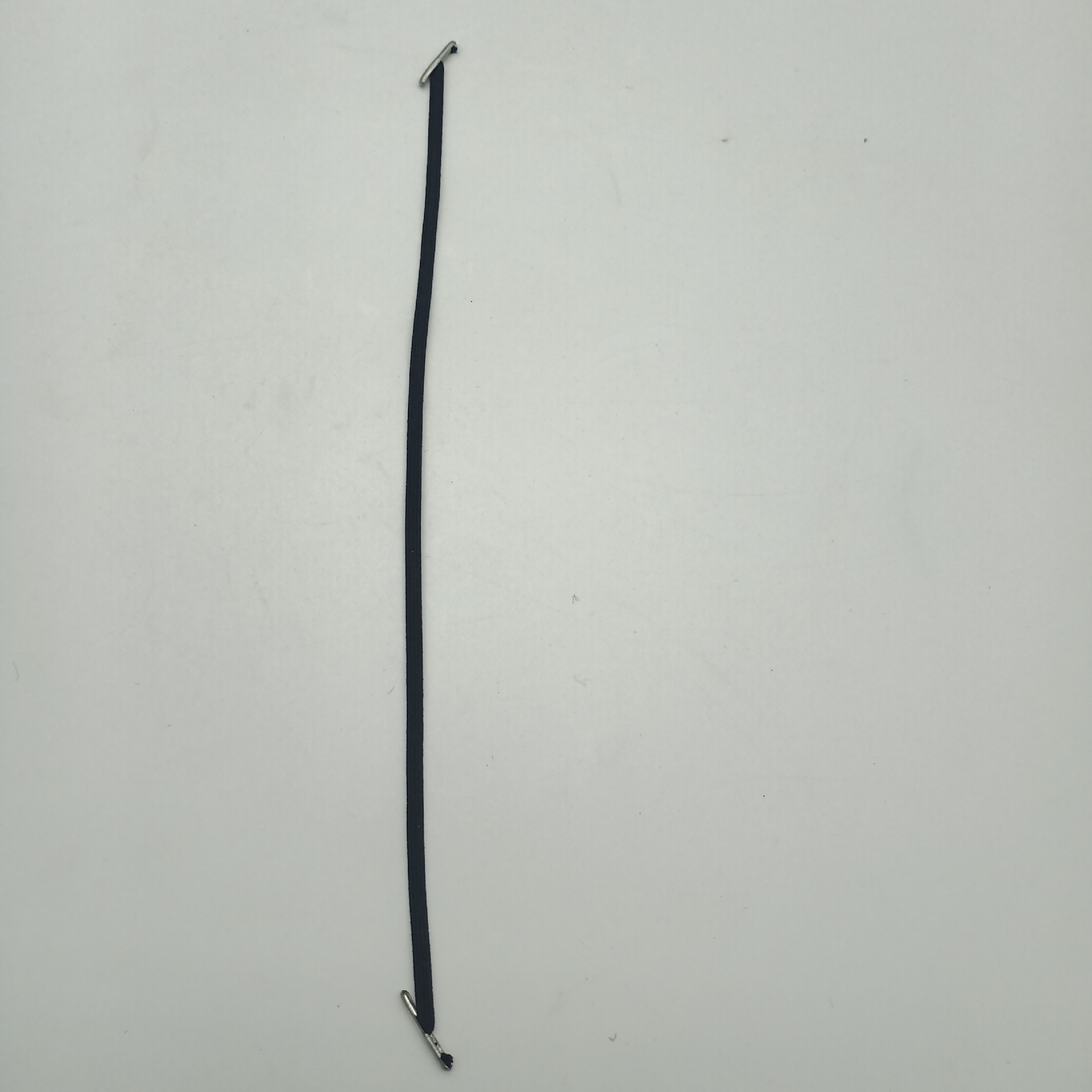 厂家直销儿童面具挂钩3mm扁形固定松紧带全长24cm-阿里巴巴