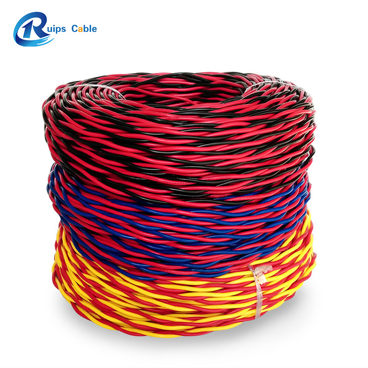 WDZN-RYJS 2x1.5平方铜芯双绞花线低烟无卤阻燃电源线-阿里巴巴