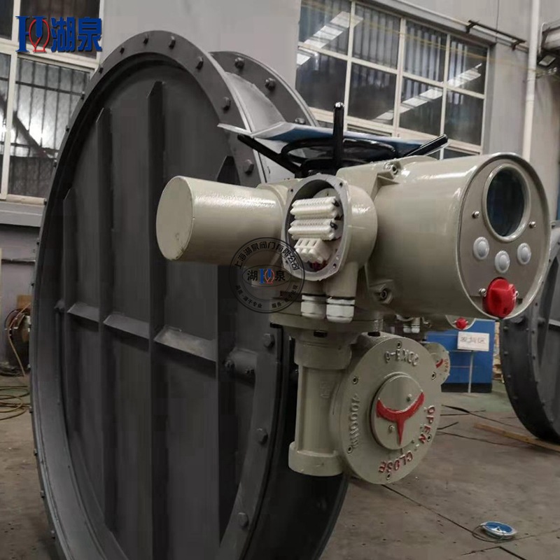 耐高温电动烟气蝶阀D941W-1C DN1000 1200 大口径电动通风蝶阀-阿里巴巴